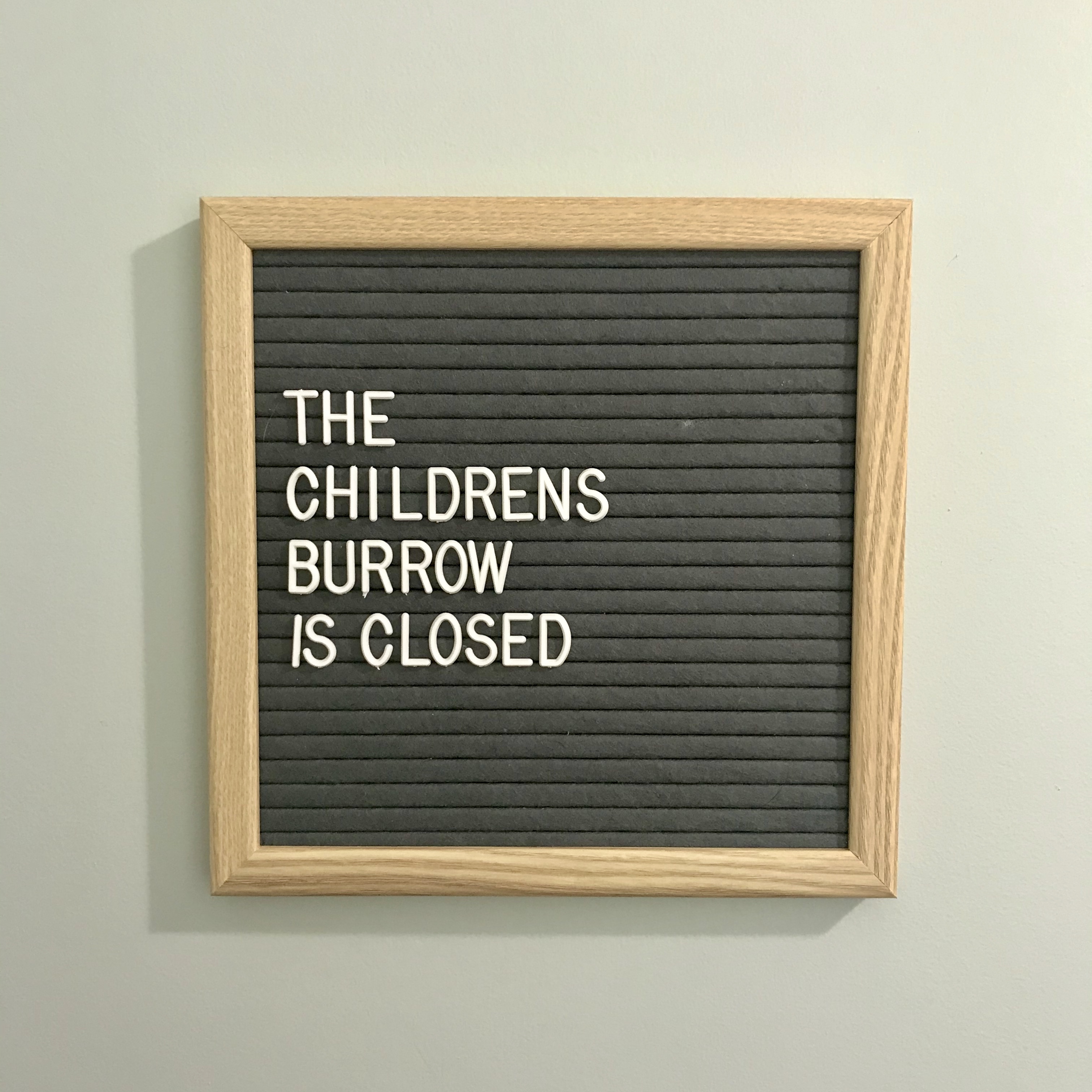 Caring During Crisis – The Children's Burrow